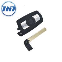 China 2 Buttons Remote Key Cover Shell with Emergency Key and Plastic + Metal Construction for Car Key Replacement for sale