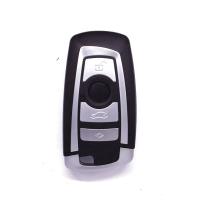 China 4 Buttons Car Key Shell with Emergency Key and Plastic + Metal Construction for BMW for sale