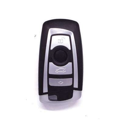 China 4 Buttons Car Key Shell with Emergency Key and Plastic + Metal Construction for BMW for sale