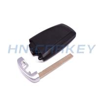 China 4 Buttons Car Key Shell with Emergency Key and Plastic + Metal Construction for BMW for sale