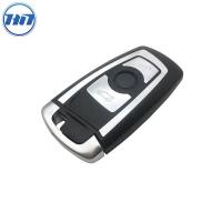 China 3 Buttons Remote Key Cover with Emergency Key and Plastic + Metal Car Key Shell for sale