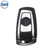 China 3 Buttons Remote Key Cover with Emergency Key and Plastic + Metal Car Key Shell for sale