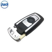 China 3 Buttons Remote Key Cover with Emergency Key and Plastic + Metal Car Key Shell for sale
