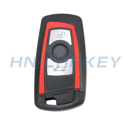 China Red Keyless 3b uttons Smart Remote Replacement Shell Case Cover With Uncut Blade for sale