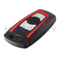 China Red Keyless 3b uttons Smart Remote Replacement Shell Case Cover With Uncut Blade for sale