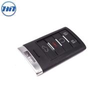 China Blank Auto Remote Car Key Case Replacement Shell 4+1 Buttons With Uncut Blade for sale
