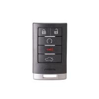 China 4+1 Buttons Key For Cadillac Smart Car Remote Key Fob Case With Blade for sale