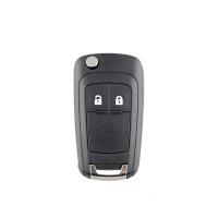 China 2 Buttons Flip Remote Car Blank Key Shell Case for opel car key replacement for sale