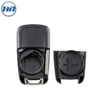 China 2 Buttons Flip Remote Car Blank Key Shell Case for opel car key replacement for sale