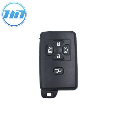 China Auto Car Key Shell 4+1 Buttons Remote Key Shell Replacement for sale