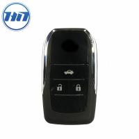 China Excellent T-oyata 3 Buttons modified fold Remote Car Key Shell Auto Parts case replacement for sale