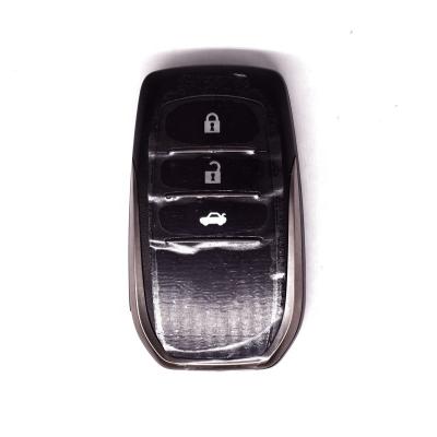 China 14FDC-01Original 3 Buttons Blank Auto Remote Car Key Case Fit For Highlander for sale