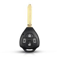 China 4 Buttons Car Key Fob Replacement Shell Case for Toyota Corolla Alphard with TOY43 Blade for sale