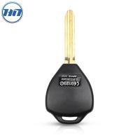 China 4 Buttons Car Key Fob Replacement Shell Case for Toyota Corolla Alphard with TOY43 Blade for sale