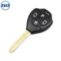 China 4 Buttons Car Key Fob Replacement Shell Case for Toyota Corolla Alphard with TOY43 Blade for sale