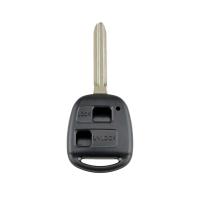 China 2 Buttons TOY43 Blade Car Blank Key Shell Case for Toyota Corolla Land Cruiser Yaris for sale