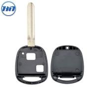 China 2 Buttons TOY43 Blade Car Blank Key Shell Case for Toyota Corolla Land Cruiser Yaris for sale