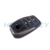 China High-Quality Replacement keyless 2button smart car key shell key fob cover for sale
