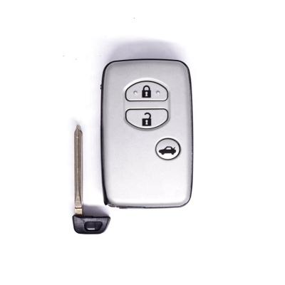 China Toyota Prado Land Cruiser 3 buttons Car Key Shell，toyota key shell replacement for sale