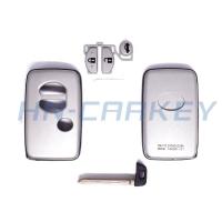 China Toyota Prado Land Cruiser 3 buttons Car Key Shell，toyota key shell replacement for sale