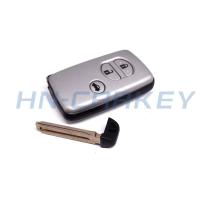 China Toyota Prado Land Cruiser 3 buttons Car Key Shell，toyota key shell replacement for sale