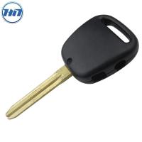 China Head key shell with 2 button for Carina Estima Harrier Previa Corolla Celica uncut TOY43 blade for sale