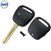 China Head key shell with 2 button for Carina Estima Harrier Previa Corolla Celica uncut TOY43 blade for sale