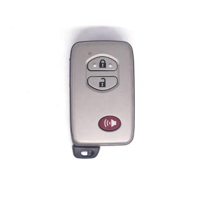 China 2008-2012 Toyota / 3-Button Silver Smart Key SHELL / HYQ14AAB (AFTERMARKET) Land Cruiser for sale