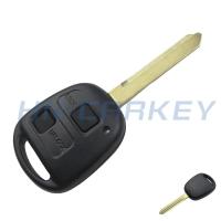 China 2/3 Button Uncut Blade Toy47 With Rubber Pad Car Key Shell for sale