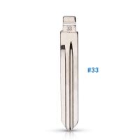 China Metal Uncut KD Remote Car Key Blade Type #33 HYN14 For H-Yundai Accent K-Ia 33# for sale