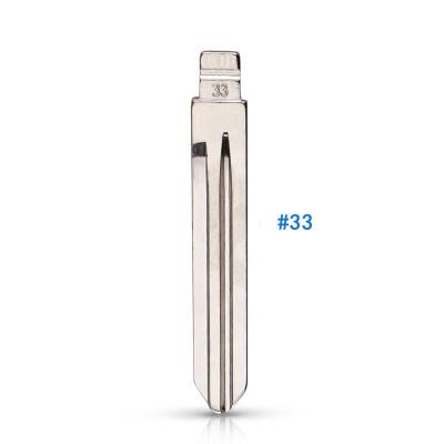 China Metal Uncut KD Remote Car Key Blade Type #33 HYN14 For H-Yundai Accent K-Ia 33# for sale