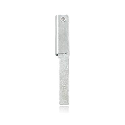 China Keyless Smart Remote Insert Key Blade For Evoque Metal Uncut Key Blade for sale