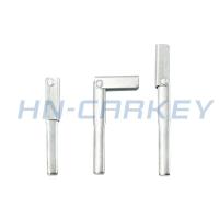 China Keyless Smart Remote Insert Key Blade For Evoque Metal Uncut Key Blade for sale