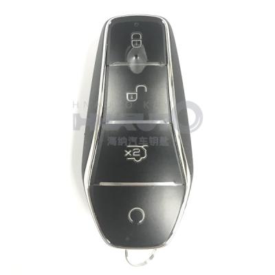 China BYD Qin PLUS DM-i EV Car Key 433.92MHz ID46 Chip Black OEM for sale