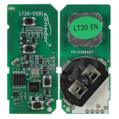 China Lonsdor LT20-01 Universal Smart Remote PCB 40/80 Bit for Toyota Lexus 4 Buttons for sale