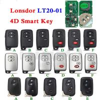 China Lonsdor LT20-01 Universal Smart Remote PCB 40/80 Bit for Toyota Lexus 4 Buttons for sale