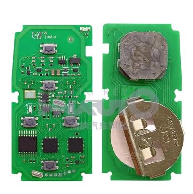 China CK TOM-8 Universal Smart Car Key PCB Board 6 Buttons 8A/4D Chip for sale