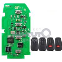 China CK TOM-9 Universal Smart Car Key Board 4 Buttons with 8A Chip for sale