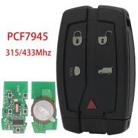 China 5 Buttons 433 MHz Smart Key Fob with 7945 Chip for Land Rover LR2 Freelander Car Remote Key for sale
