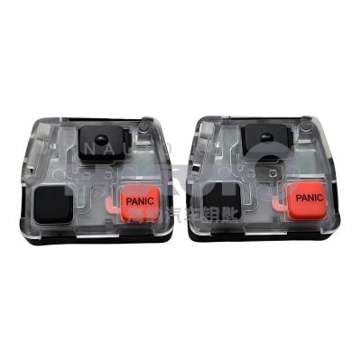 China Replaceable Enter Remote Key  3 Button  FCC ID: HYQY1215V, Frequency: 315 MHz for sale