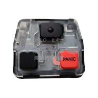 China Replaceable Enter Remote Key  3 Button  FCC ID: HYQY1215V, Frequency: 315 MHz for sale