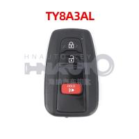 China AUTEL IKEY TY8A3AL/TY8A3BL/TY8A4AL Universal Key Fob Keyless Entry Replacement for Toyota Work with Autel KM100 /IM508 /IM608 for sale