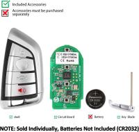 China Autel MaxiIM Ikey, IKEYBW004AL, Programmable Smart Universal Key Replacement OE-Quality Key Fob for BMW, IMMO Learning, Dual-Band, Work with KM100 XP400PRO XP200 for IM508S IM608 PRO for sale