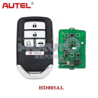 China Autel MaxiIM IKEY HD004AL HD004BL HD005AL Programmable Blank Key, 4/5 Buttons Honda Keyless Entry Remote 315/415MHz 40M/130FT, Work with KM100(X) IM508S IM608S II IM608 PRO II for sale