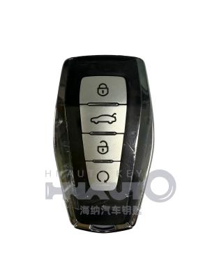 China Genuine Geely Monjaro Car Smart Remote Key FOB 4 Buttons 433MHz ID8A for sale