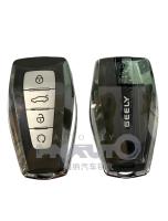 China Genuine Geely Monjaro Car Smart Remote Key FOB 4 Buttons 433MHz ID8A for sale