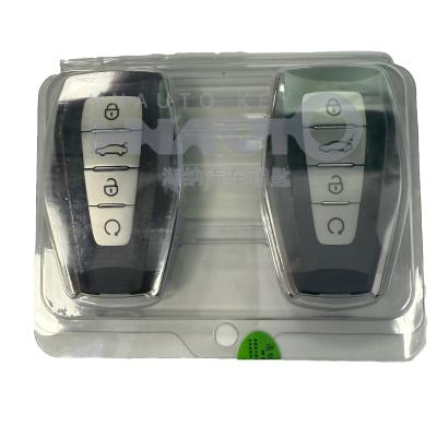 China Original 4Button Car Smart Proximity Remote Key 433MHz ID4A For Geely Tugella Atlas 2020 2022 for sale