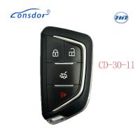 China Lonsdor Universal Smart key CADILLAC Style 3/4/5/6 Button Chip ID Frequency Adjustable Work with K518 KH100 KW100 for sale