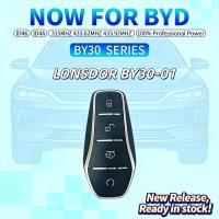 China Lonsdor Universal remote BY30-01 FOB  Smart Key for BYD  ,ID46/4A, 315/433.62/433.92MHZ for sale
