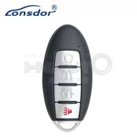China Lonsdor NS30-02 Nissan Style 4-Button Universal Smart Key | ID46/ID47/ID4A | Adjustable Frequency for sale